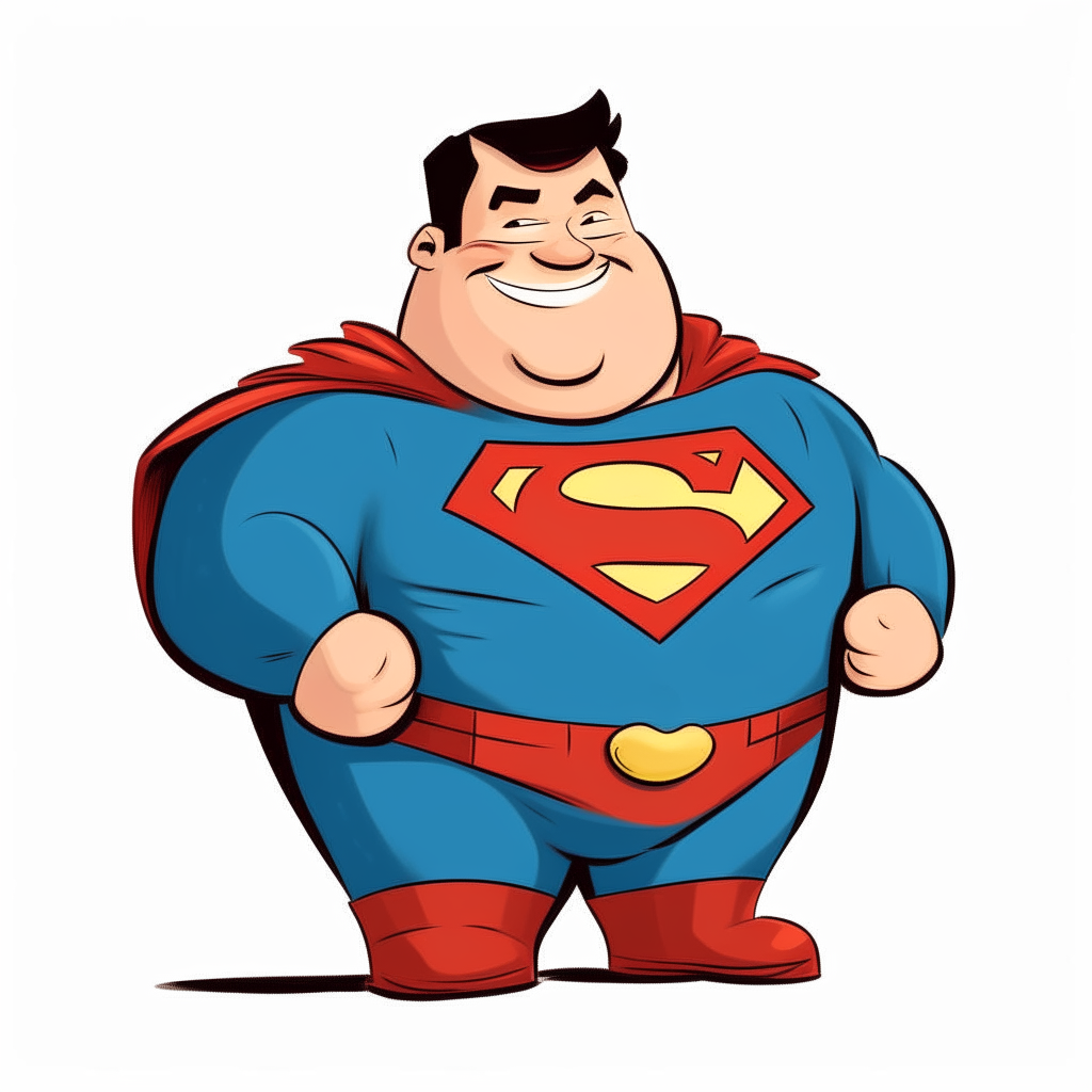 The chubby superman from image 1... | Video by BBRY