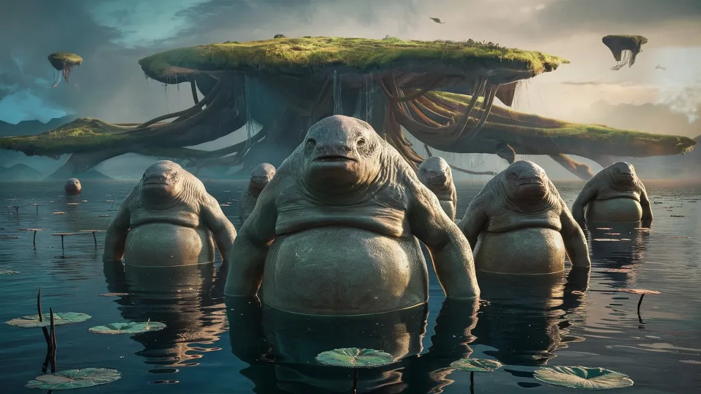 Fat Aliens ,A captivating... | Video by dsart