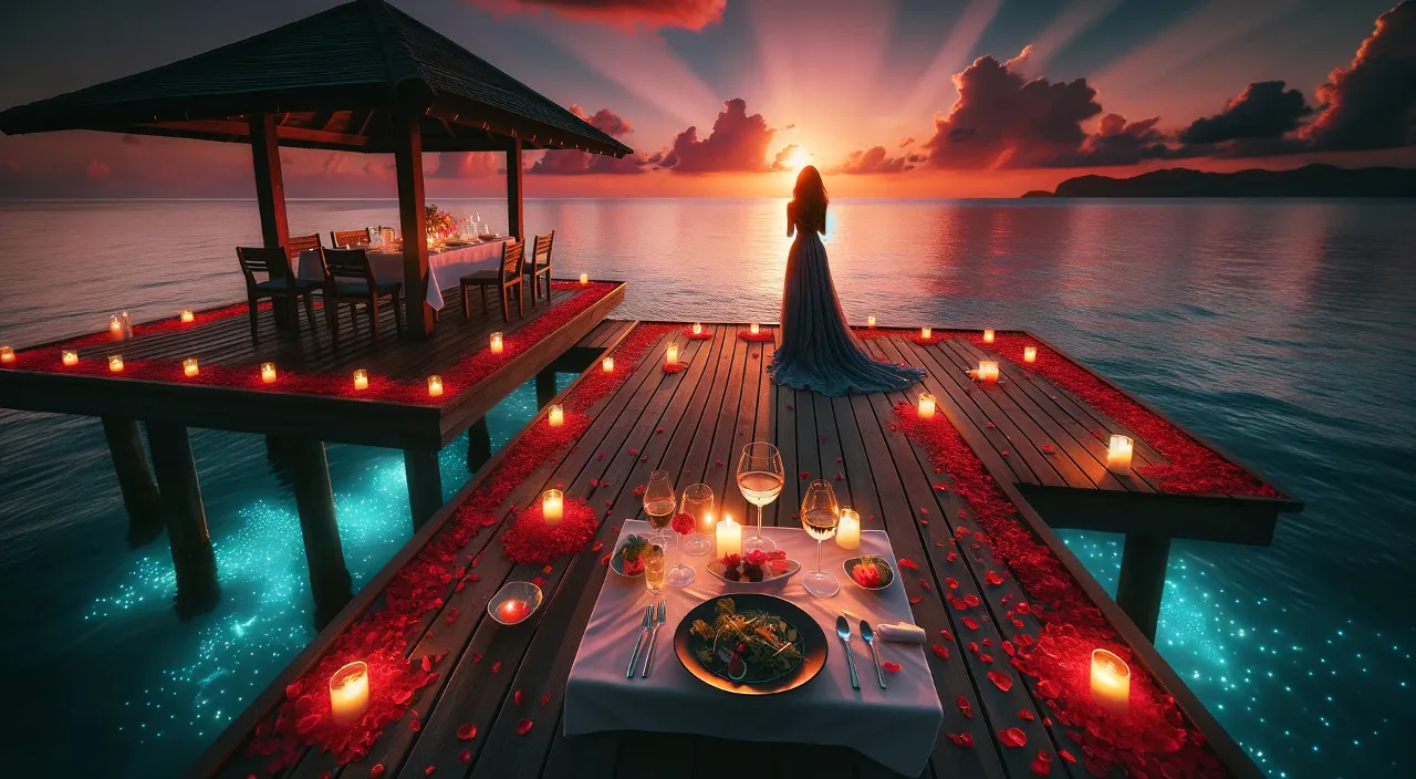 A woman standing on the dock... | Video by EfficaciousScallop4